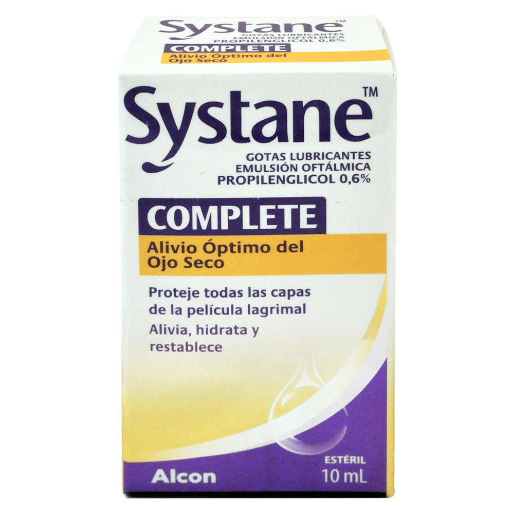 Systane Complete Gotas Oftálmicas 0.6% 10 ml - Farmacias Medicity