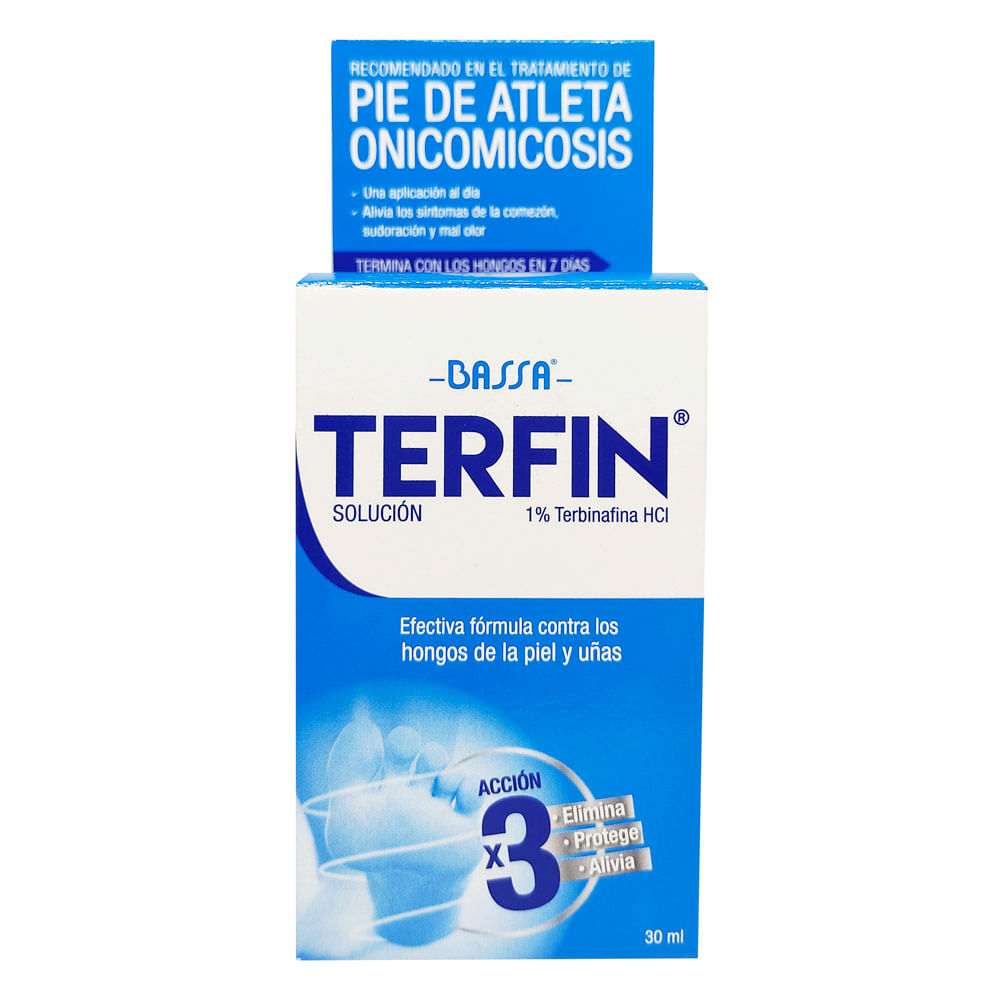 Terfin Solución Tópica 1% Frasco Con 30 mL - Farmacias Medicity