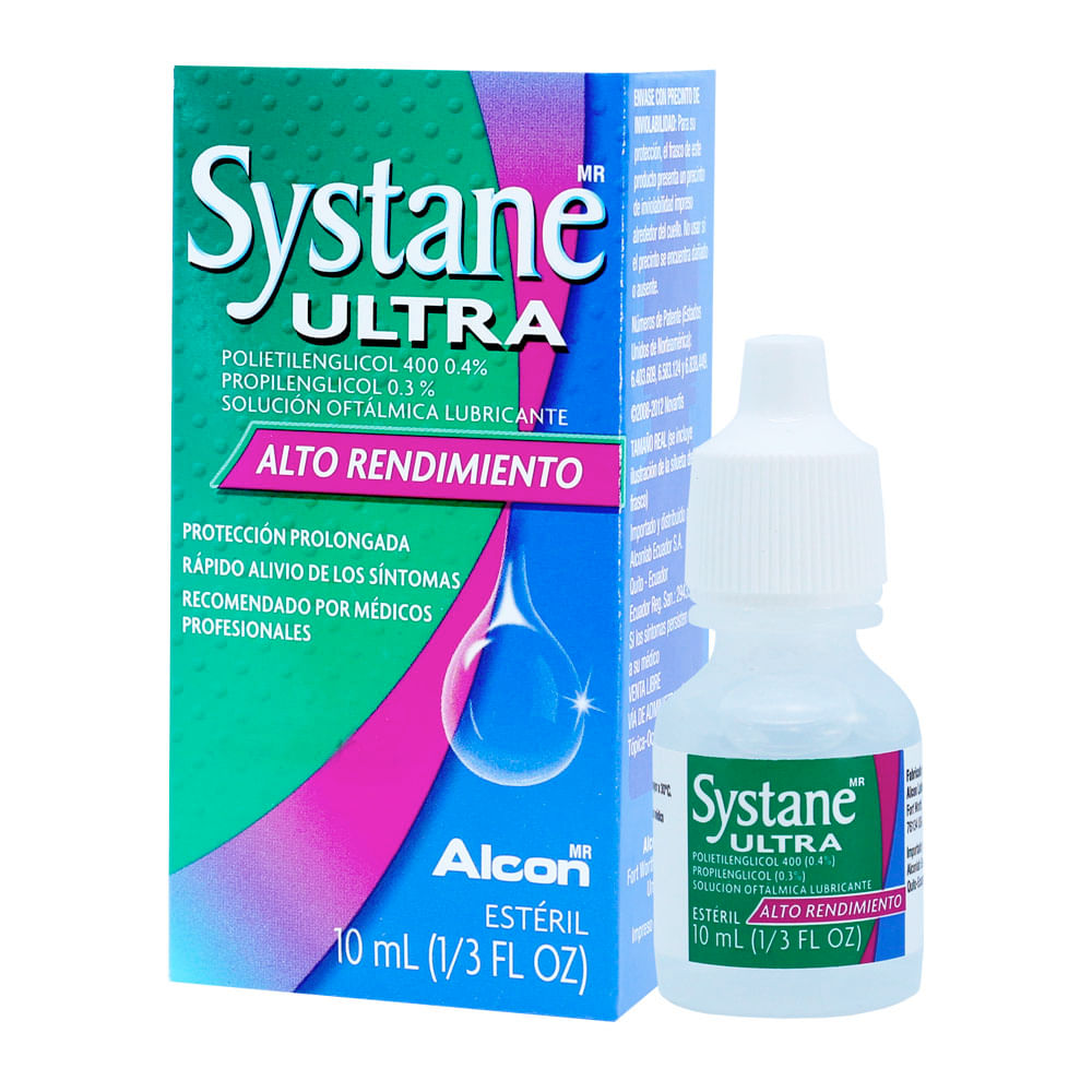 Systane Ultra Solución Oftálmico 0.4/0.3% Con 10 mL - Farmacias Medicity