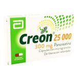Creon 25 000 Cápsulas 300 mg Caja Con 20 Unidades - Farmacias Medicity