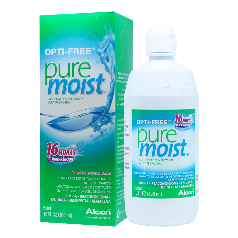 Opti-Free Pure Moist Solución - Farmacias Medicity