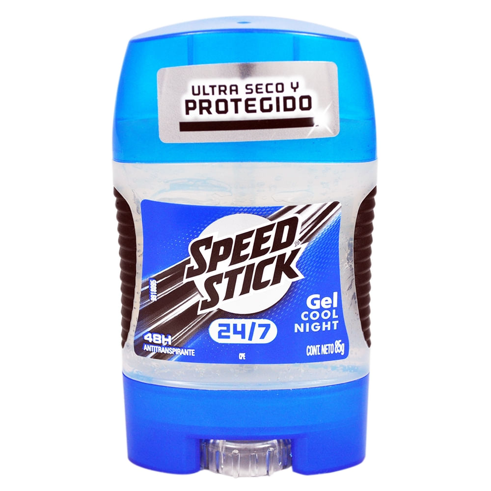 Speed Stick 24/7 Deo Gel C-Night 85 g - Farmacias Medicity