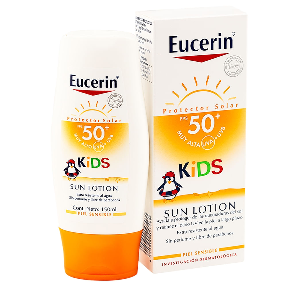 Eucerin Bloqueador Solar Kids Fps50 200 ml - Farmacias Medicity