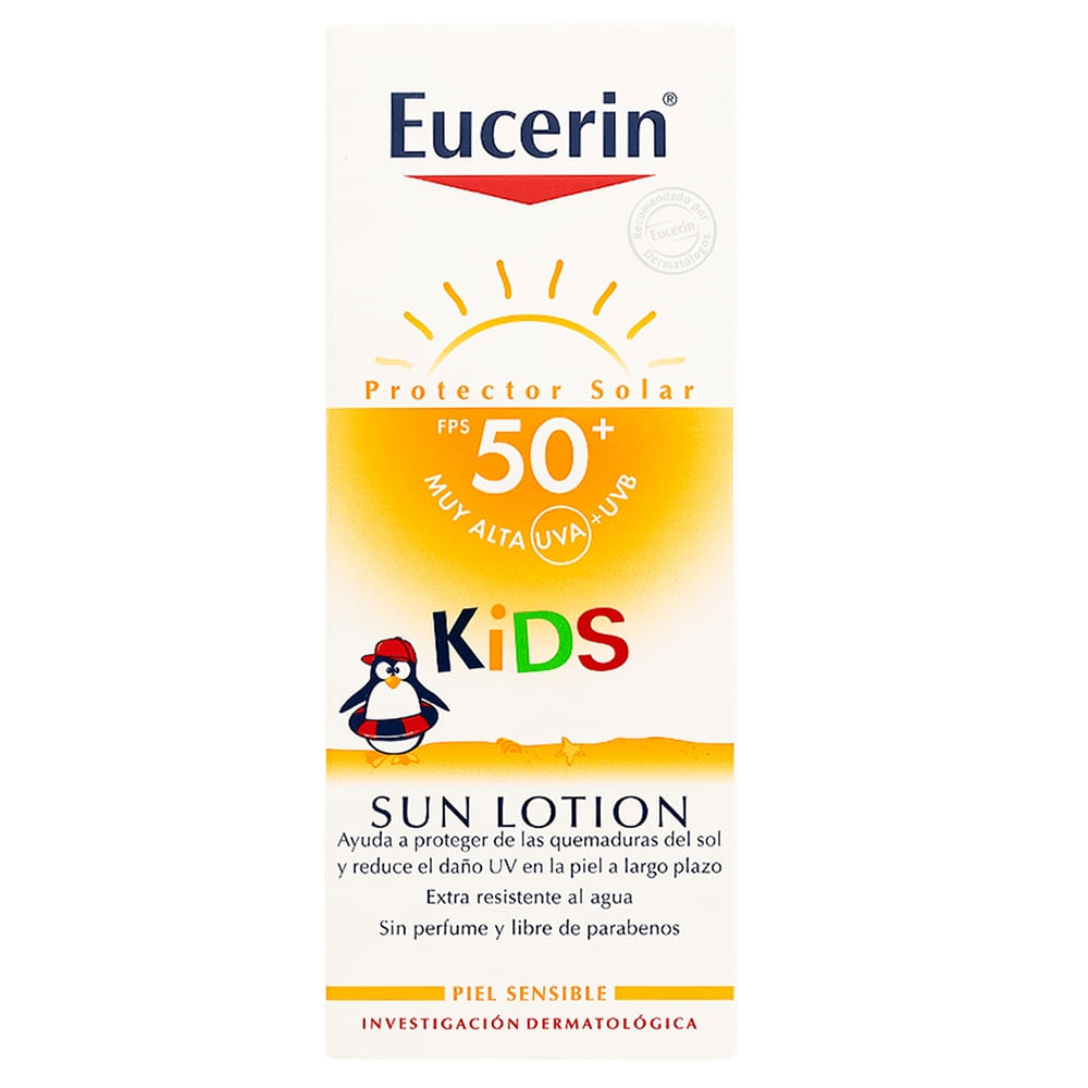 Eucerin Bloqueador Solar Kids Fps50 200 ml - Farmacias Medicity