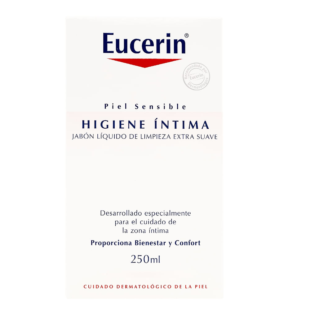 Eucerin Jabón íntimo Piel Sensible Frasco con 250 mL - Farmacias Medicity