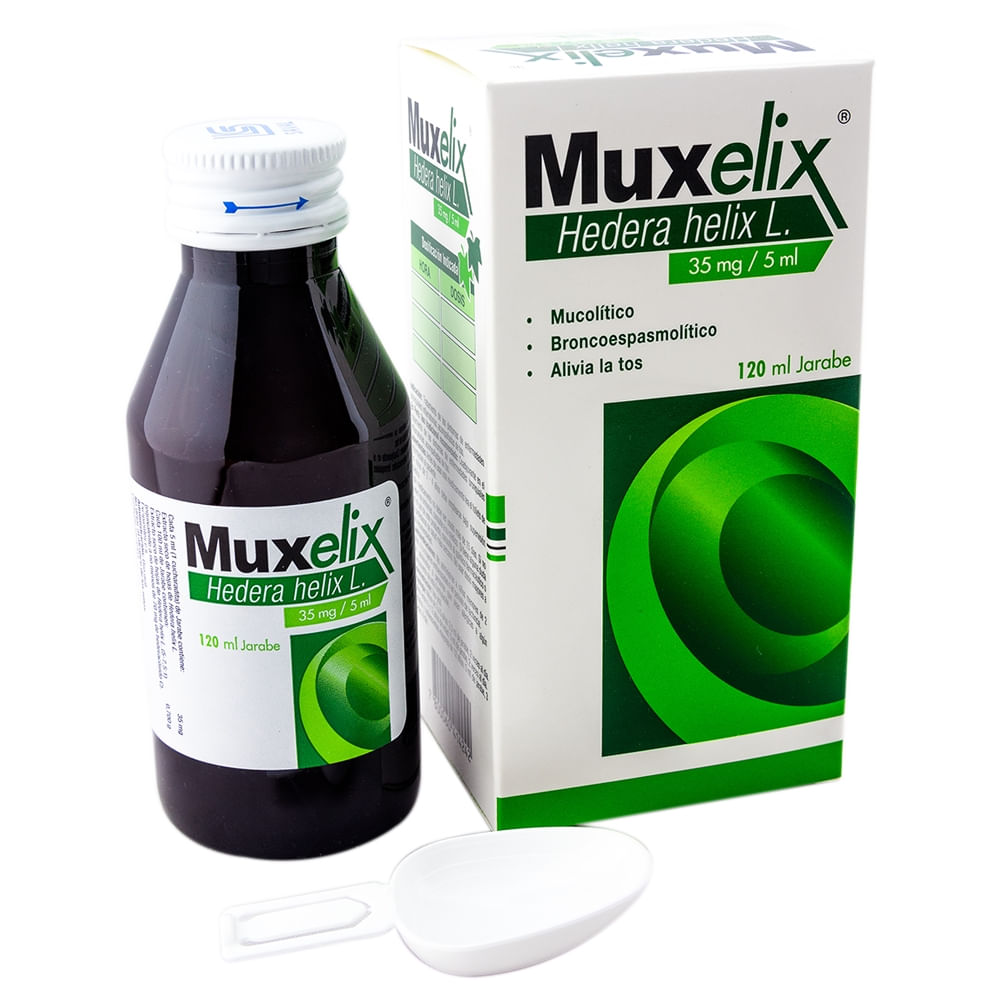 Muxelix Jarabe 35 mg/5 mL Frasco con 120 mL - Farmacias Medicity
