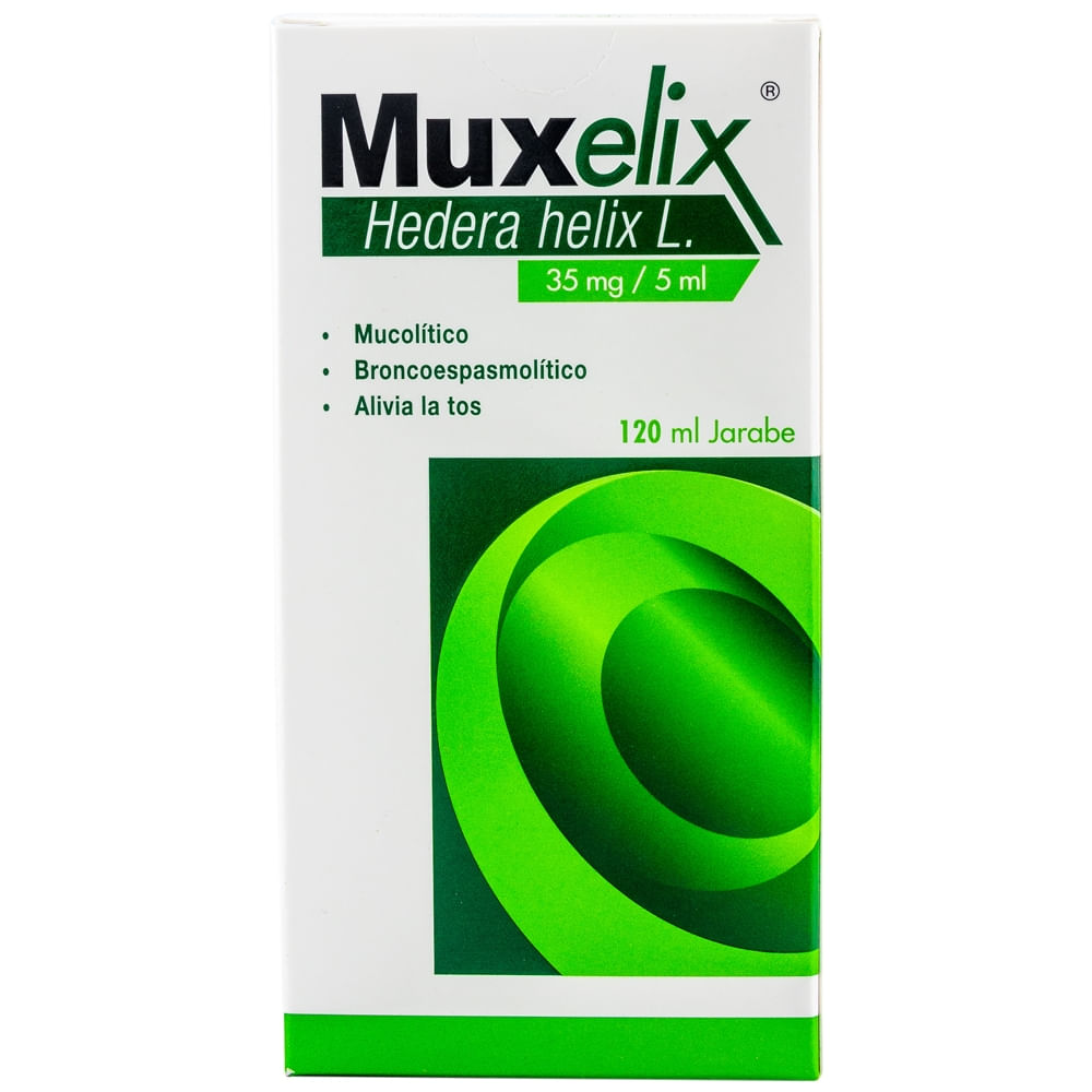 Muxelix Jarabe 35 mg/5 mL Frasco con 120 mL - Farmacias Medicity