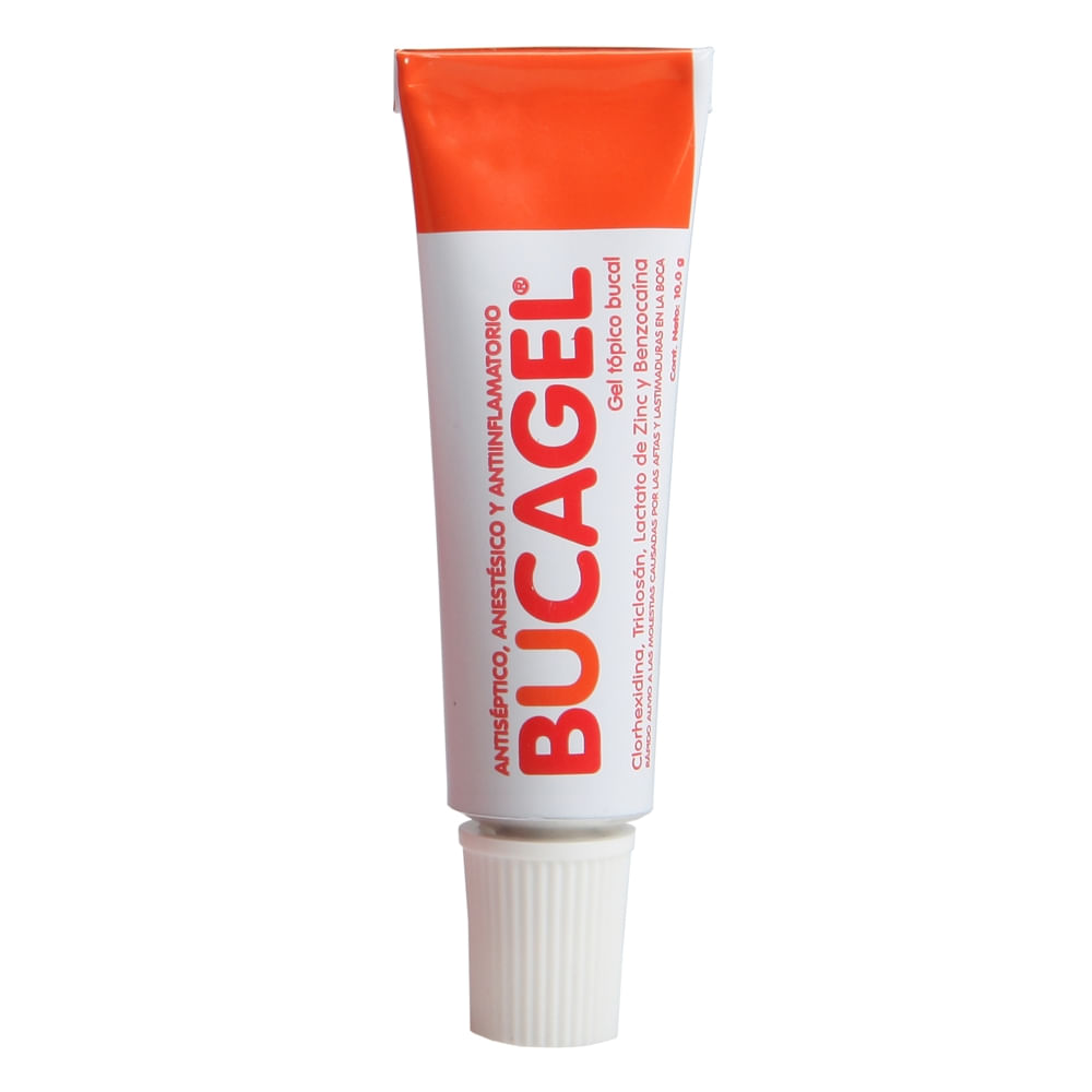 Bucagel Gel Topico Bucal Tubo Con 10 g - Farmacias Medicity