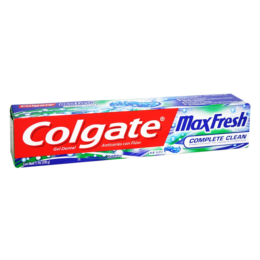 Colgate Pasta Dental Maxima Fresh 75 ml - Farmacias Medicity