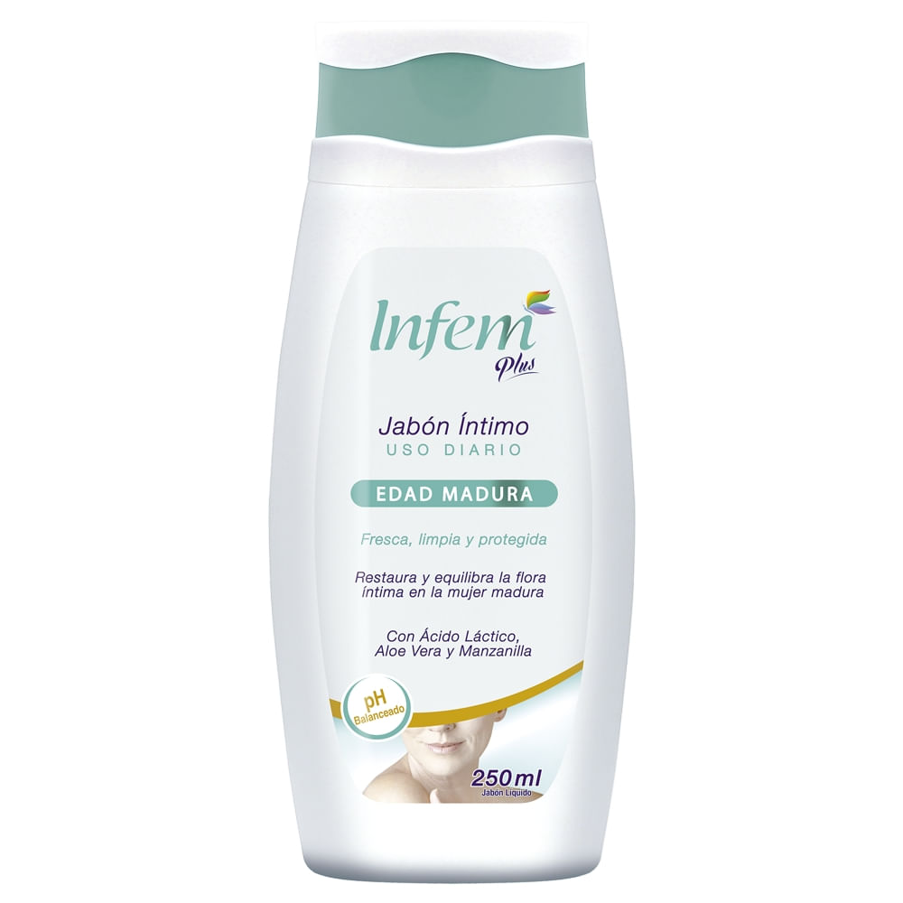Infem Plus Jabón Íntimo Maduras 250 ml - Farmacias Medicity