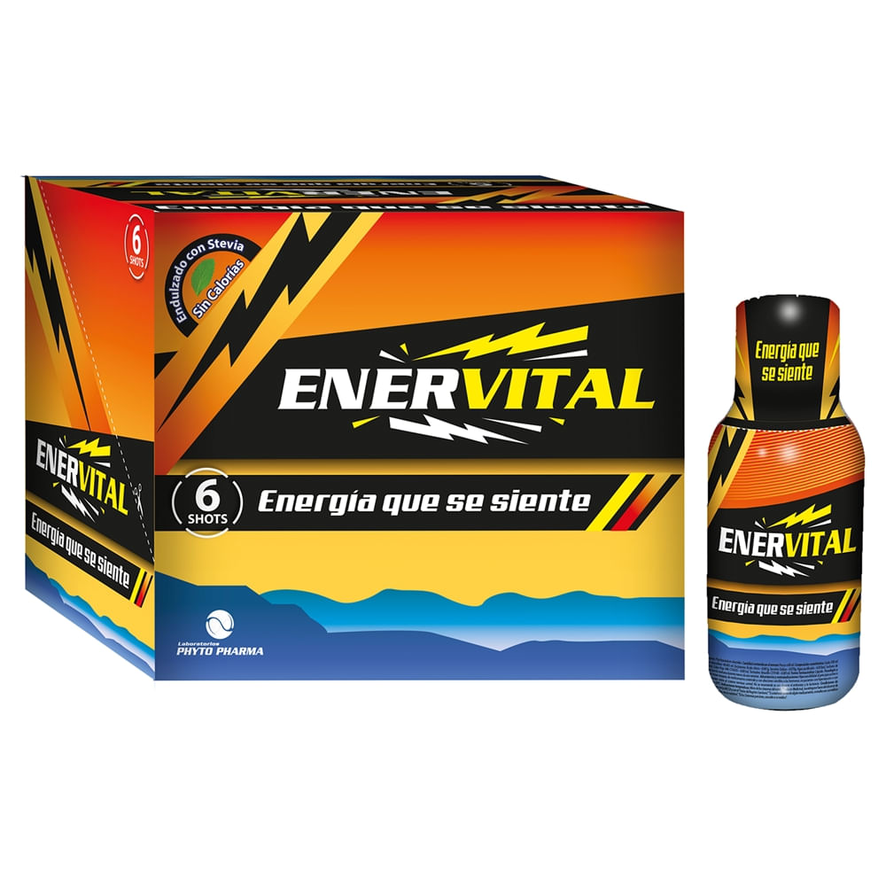 Enervital Sol Shot Con 60 mL - Farmacias Medicity