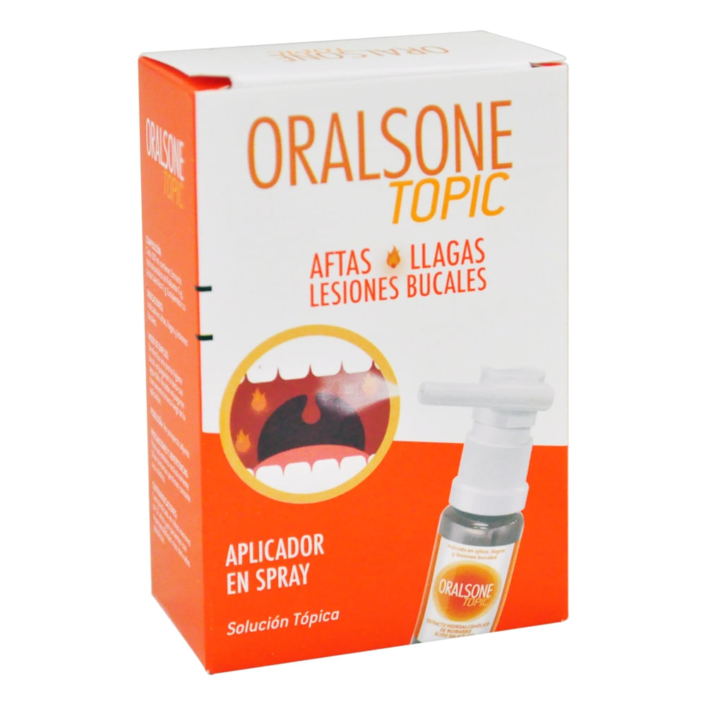Oralsone Sol Topica Frasco Con 20 mL - Farmacias Medicity