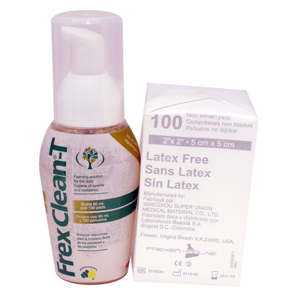 Frex Clean T Solución Espumosa Parpados - Farmacias Medicity