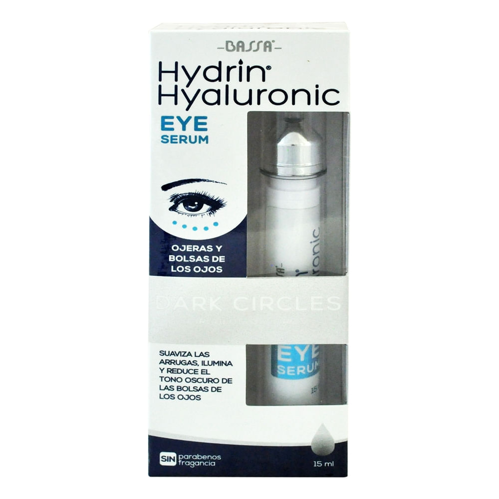 Hydrin Hyaluronic Serum Eye Dark 15 ml - Farmacias Medicity