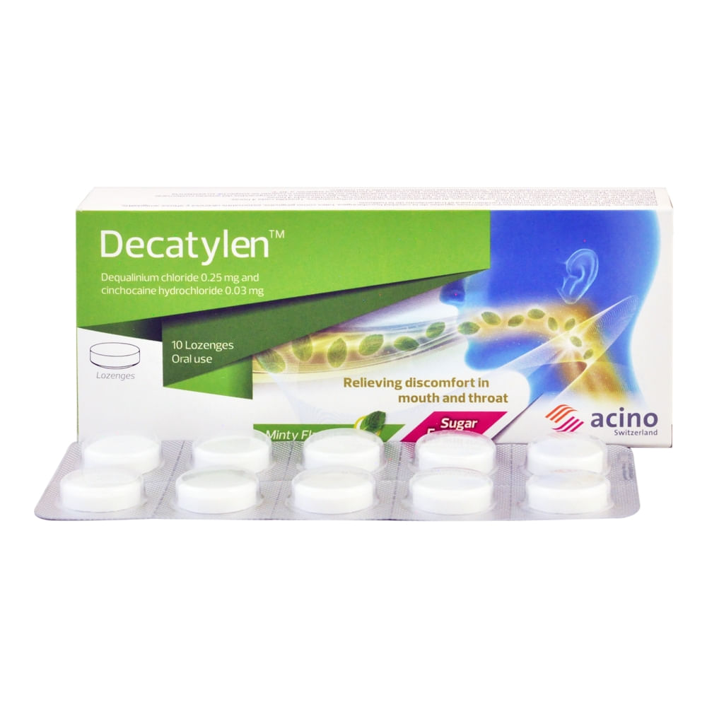 Decatileno Tabletas 0.25 / 0.03 mg Caja con 10 Unidades - Farmacias ...