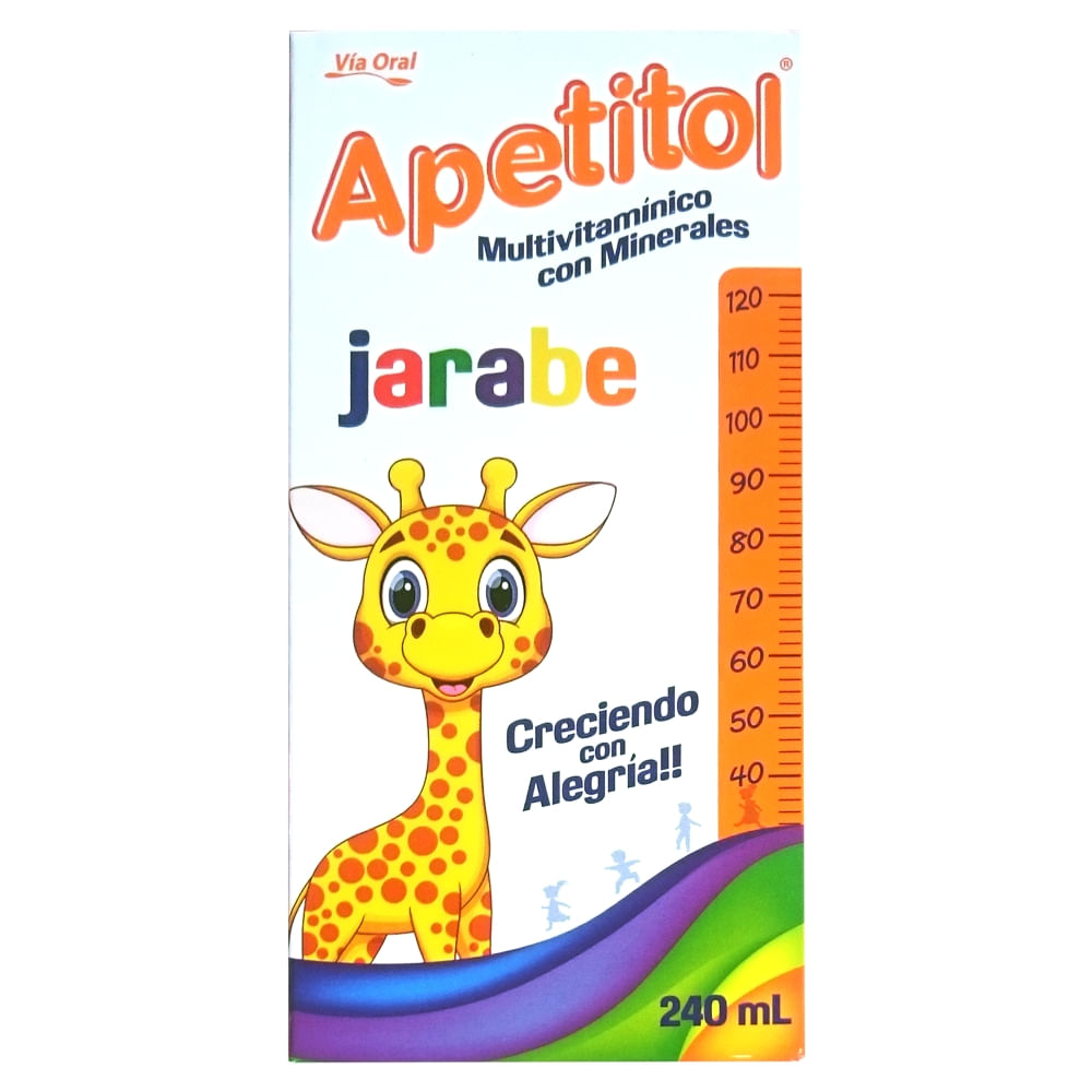 Apetitol Jarabe Frasco 240 ml - Farmacias Medicity