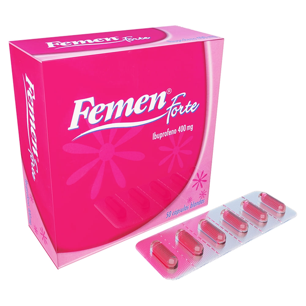 Femen Forte Cápsulas Blandas 400 Mg Caja Con 50 Unidades Farmacias