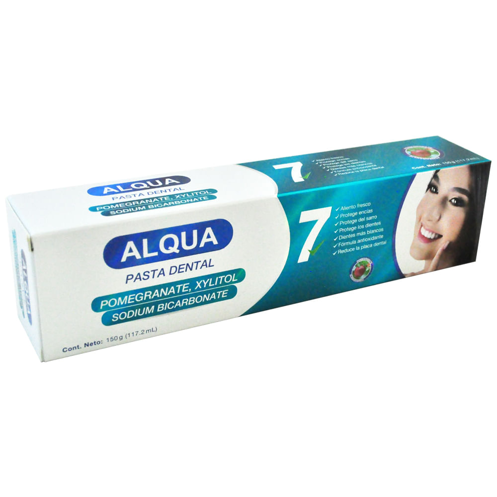 Alqua-D Pasta Dental 7 150 g - Farmacias Medicity