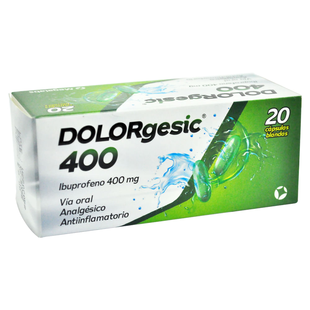 Dolorgesic Cápsula 20 Unidades - Farmacias Medicity