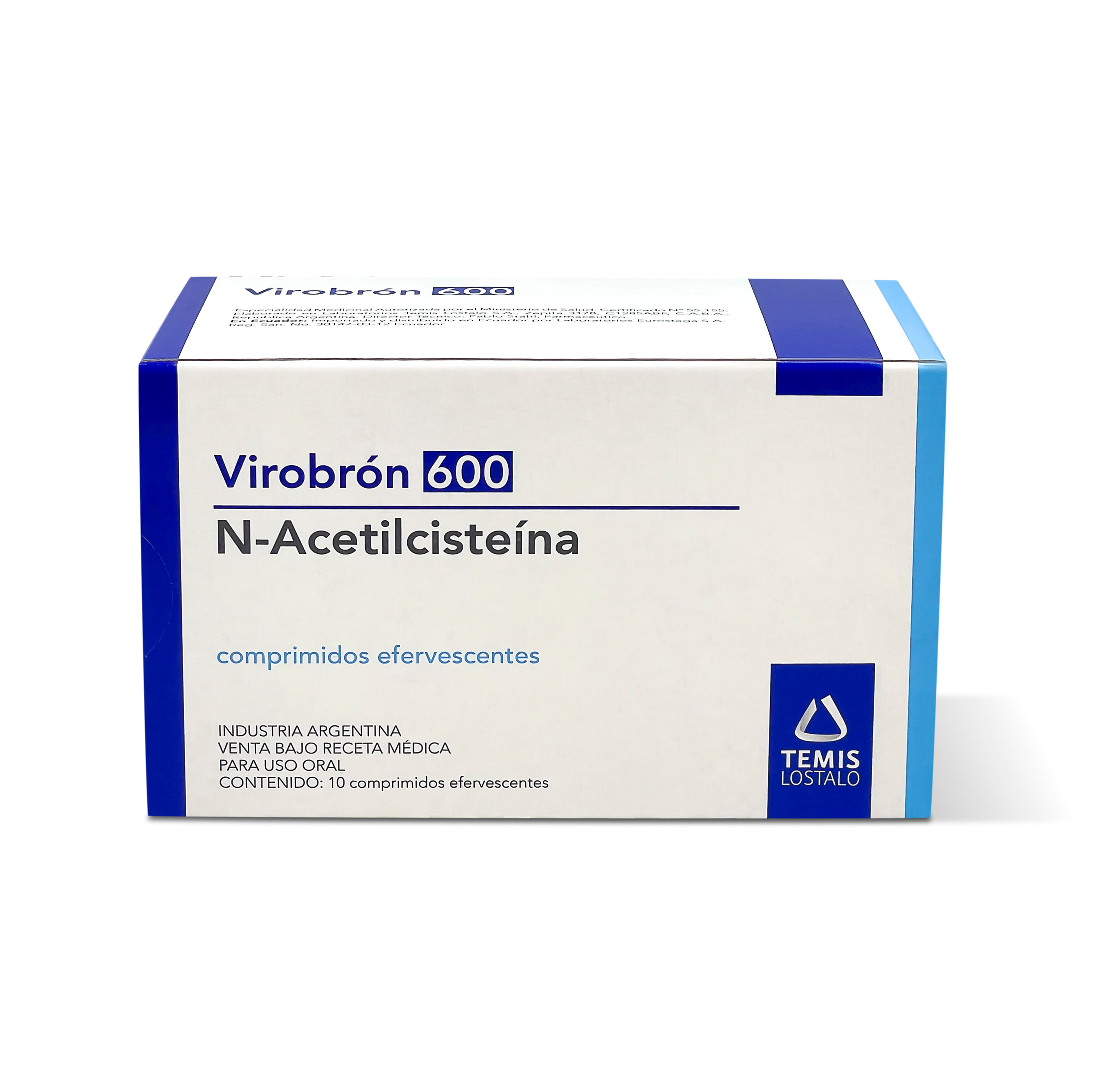Virobron Comprimido Efervescente 600 mg Caja 10 Unidades - Farmacias ...