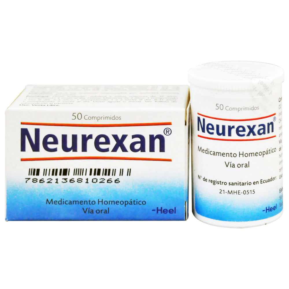 Heel Neurexan Comprimidos - Farmacias Medicity