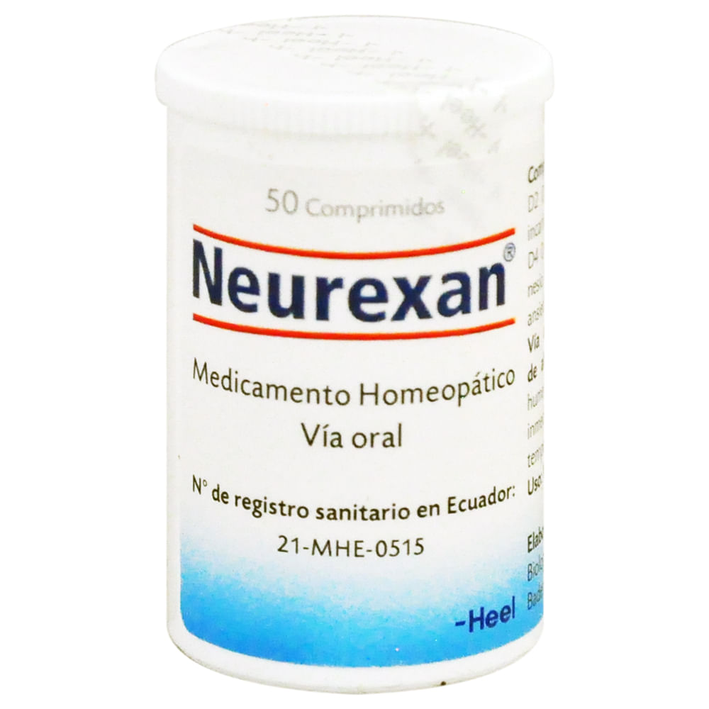 Heel Neurexan Comprimidos - Farmacias Medicity