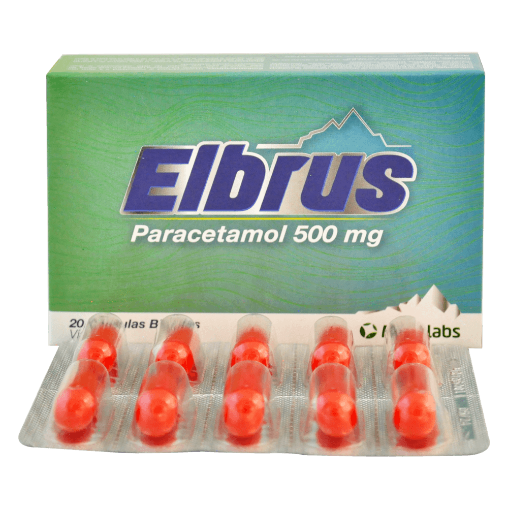 Elbrus Cápsula Blanda 500 mg Caja Con 20 Unidades - Farmacias Medicity