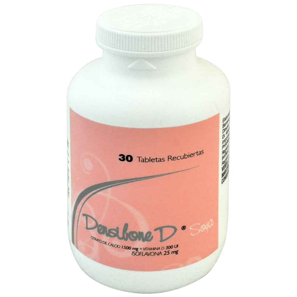 Densibone D Soya Tableta Recubierta Frasco 30 Unidades - Farmacias Medicity