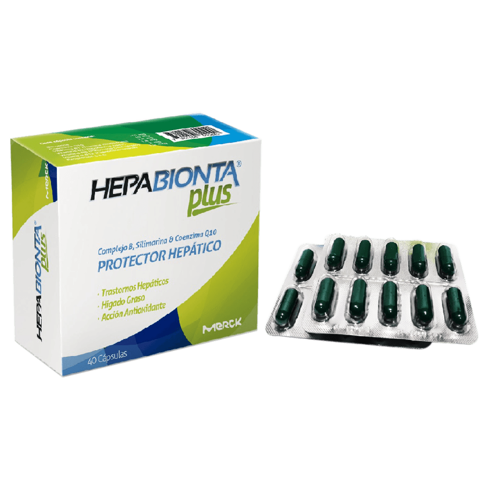 Hepabionta Plus Cápsula Caja 40 Unidades - Farmacias Medicity