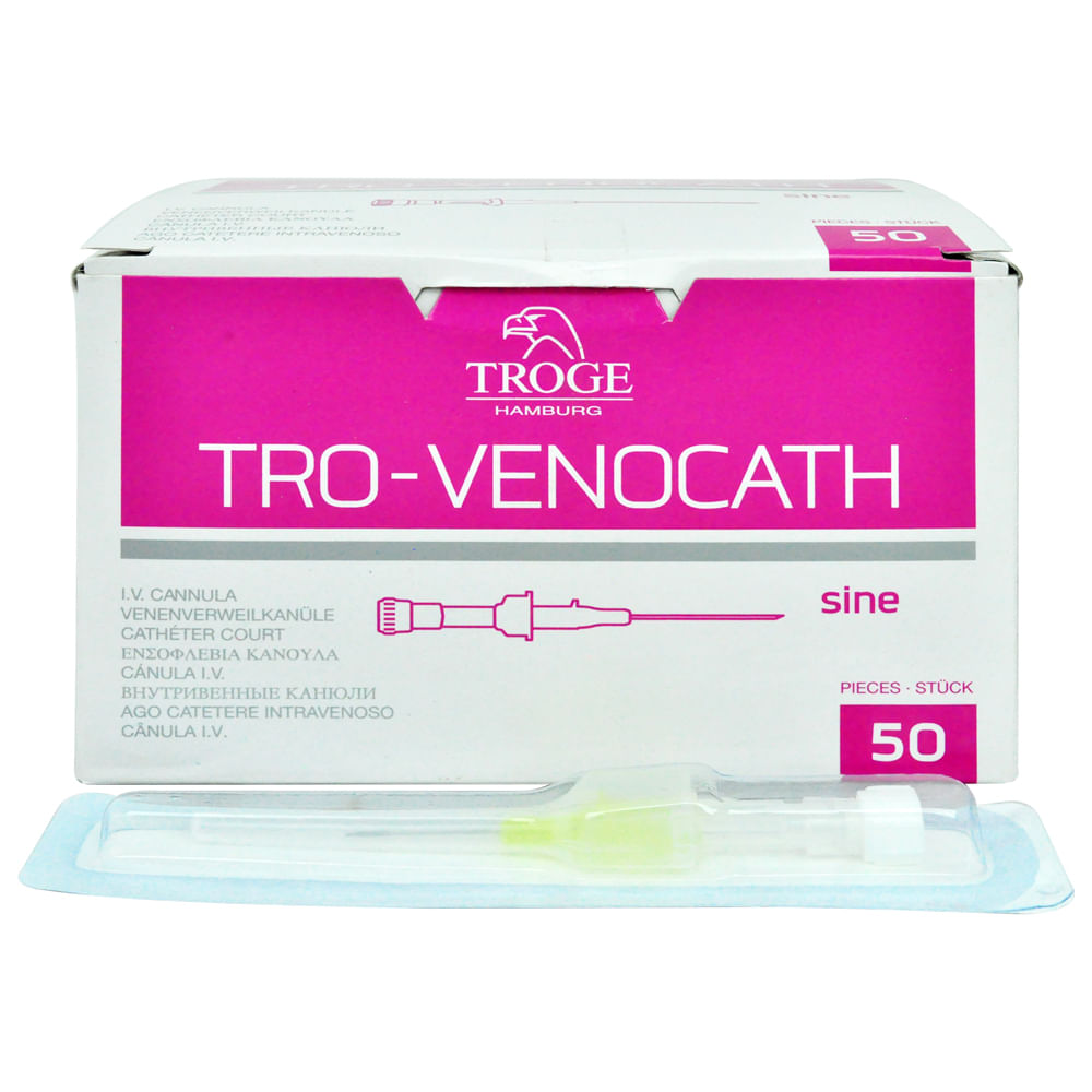 Troge Catheter Tro-Venocath #24 - Farmacias Medicity