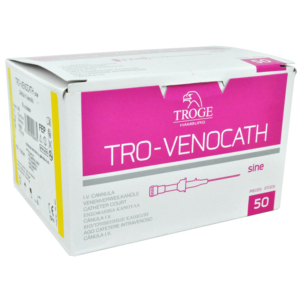 Troge Catheter Tro-Venocath #24 - Farmacias Medicity