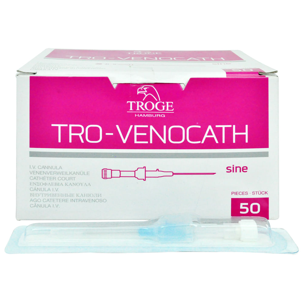 Troge Catheter Tro-Venocath #22 - Farmacias Medicity