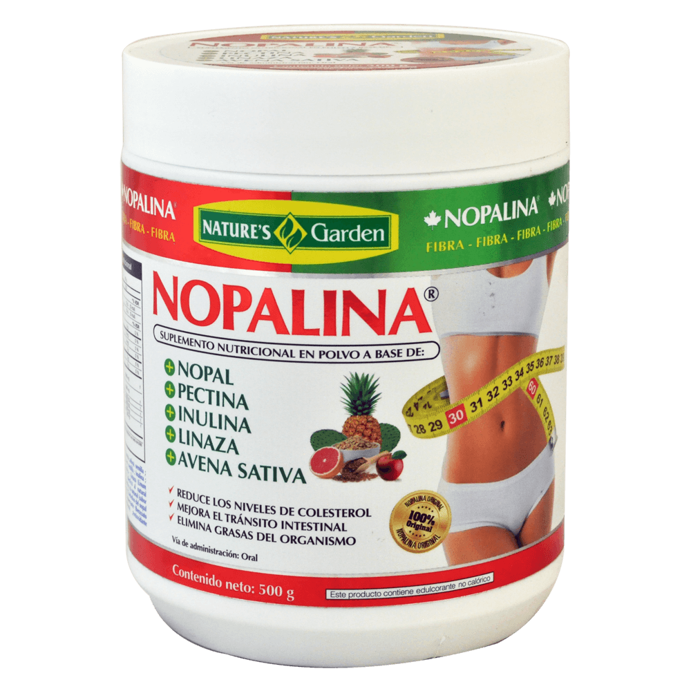 Nopalina Suplemento Alimenticio Polvo Frasco 500 g - Farmacias Medicity
