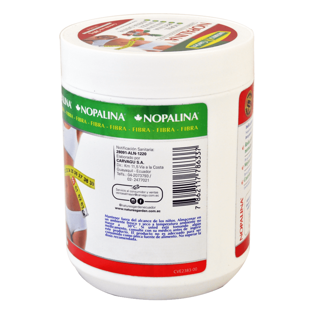 Nopalina Suplemento Alimenticio Polvo Frasco 500 g - Farmacias Medicity