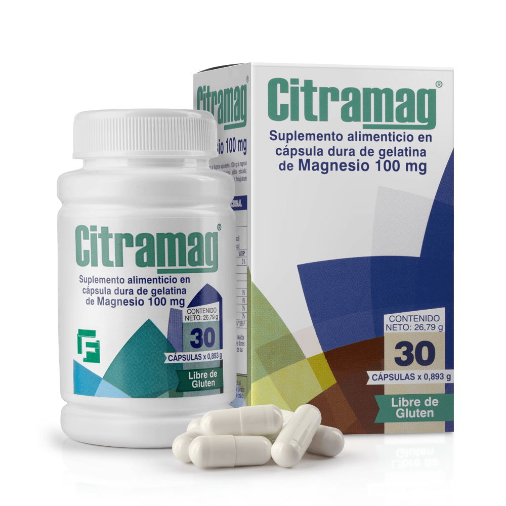 Citramag Suplemento Alimenticio 100 mg Frasco 30 Unidades - Farmacias ...