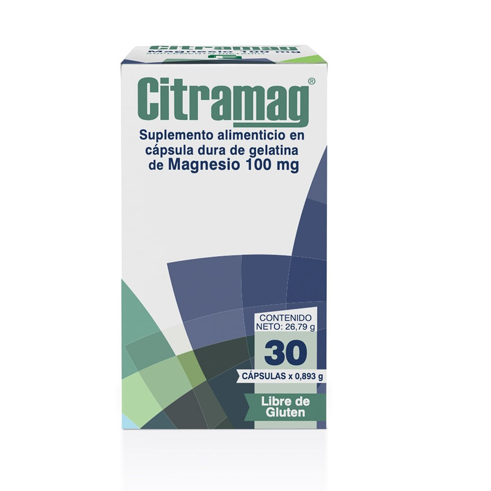 Citramag Suplemento Alimenticio 100 mg Frasco 30 Unidades - Farmacias ...