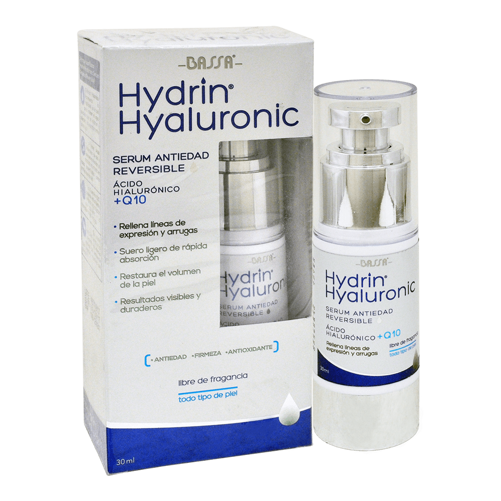 Hydrin Hyaluronic Serum Antiedad Reversible 30 ml - Farmacias Medicity