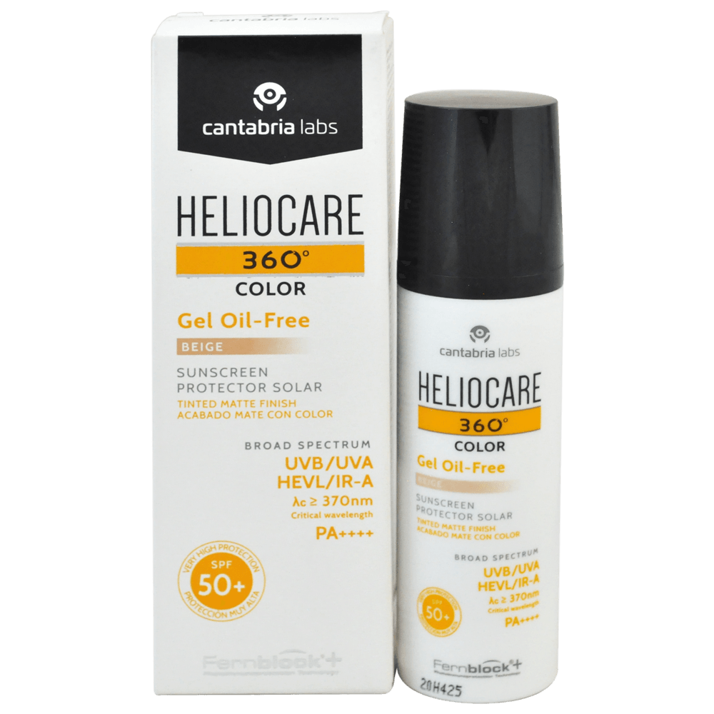 Heliocare Protector Solar Oil Free Beige 50ml - Farmacias Medicity