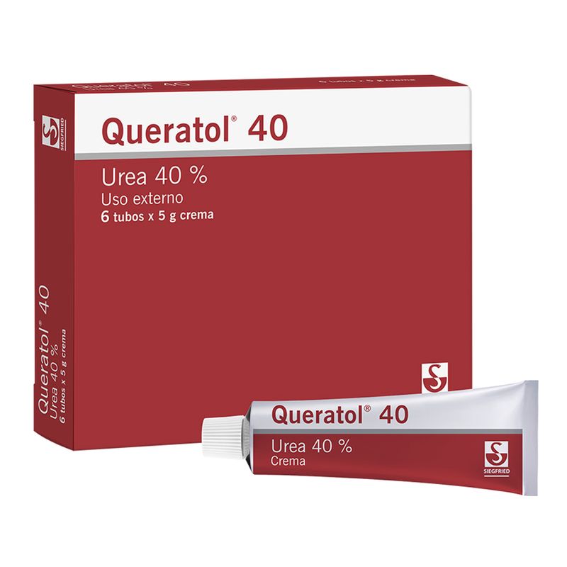 Queratol 40 Crema 40% Tubo 5 g 6 unidades - Farmacias Medicity