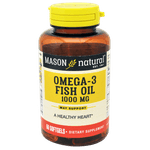 Mason Omega 3 Cápsulas Blandas 1000 mg Frasco con 60 Unidades ...