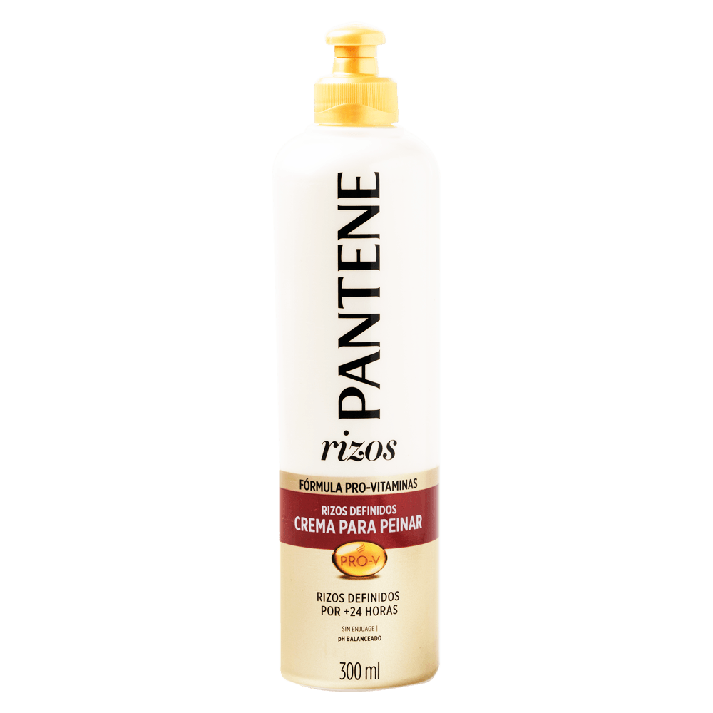 Pantene Crema de Peinar Rizos Definidos 300 ml - Farmacias Medicity