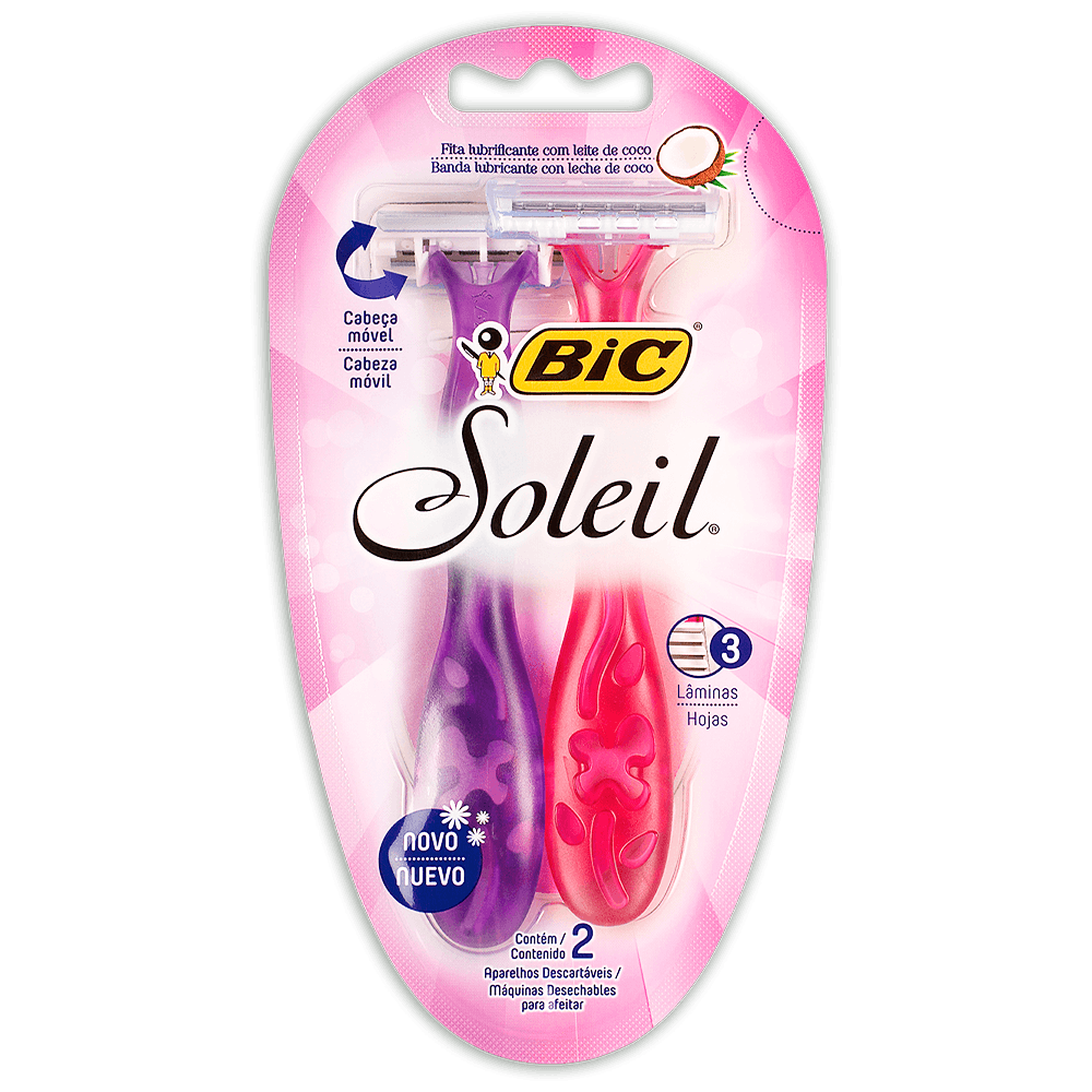 Bic Afeitadora Soleil Women 2 Unidades - Farmacias Medicity