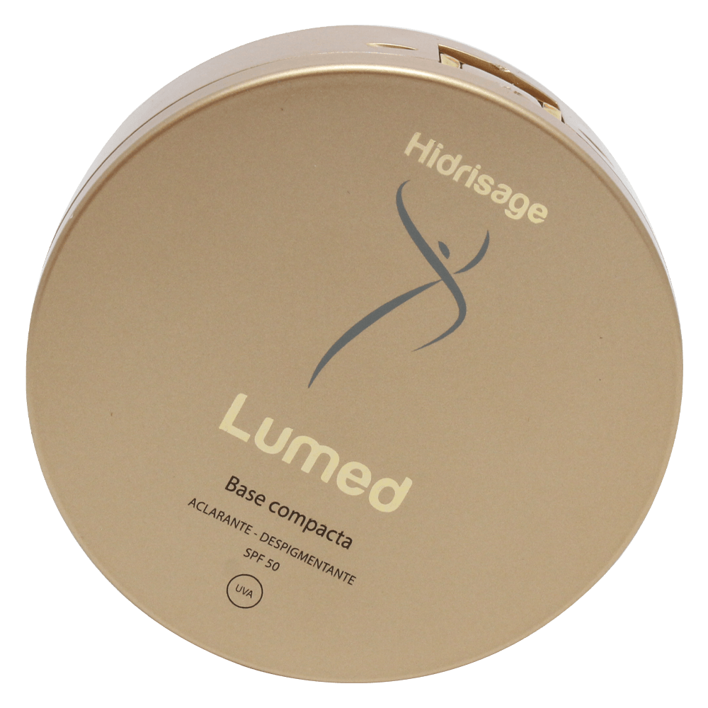Hidrisage Lumed Base Compac T/Oscuro 11 g - Farmacias Medicity