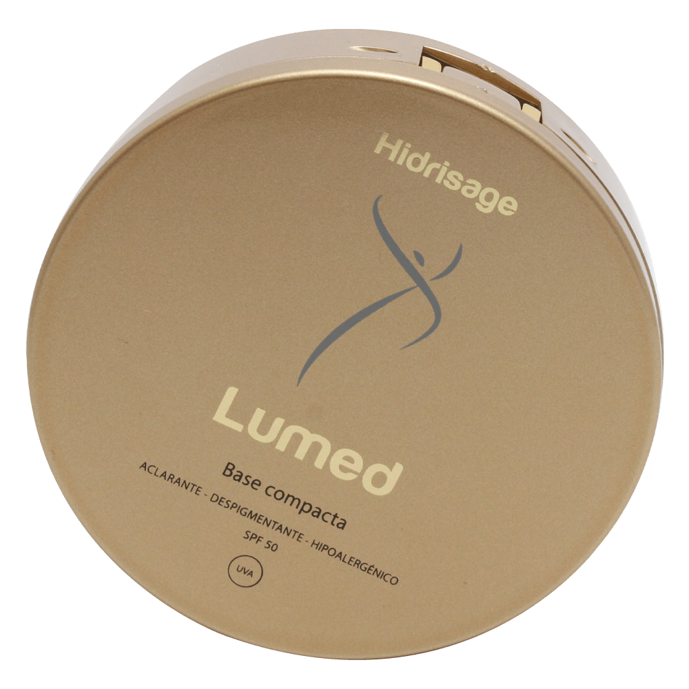 Hidrisage Lumed Base Compacta Tono Claro 11 g - Farmacias Medicity