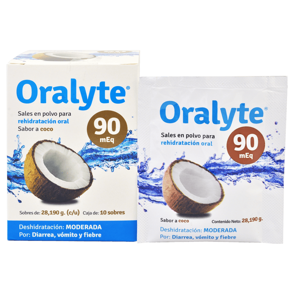 Oralyte Polvo Coco Sobre Caja 10 Unidades - Farmacias Medicity