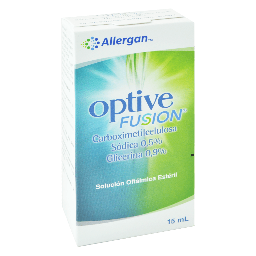 Optive Fusion Solución Oftalmológica 0.5/0.9% Frasco 15 ml - Farmacias ...