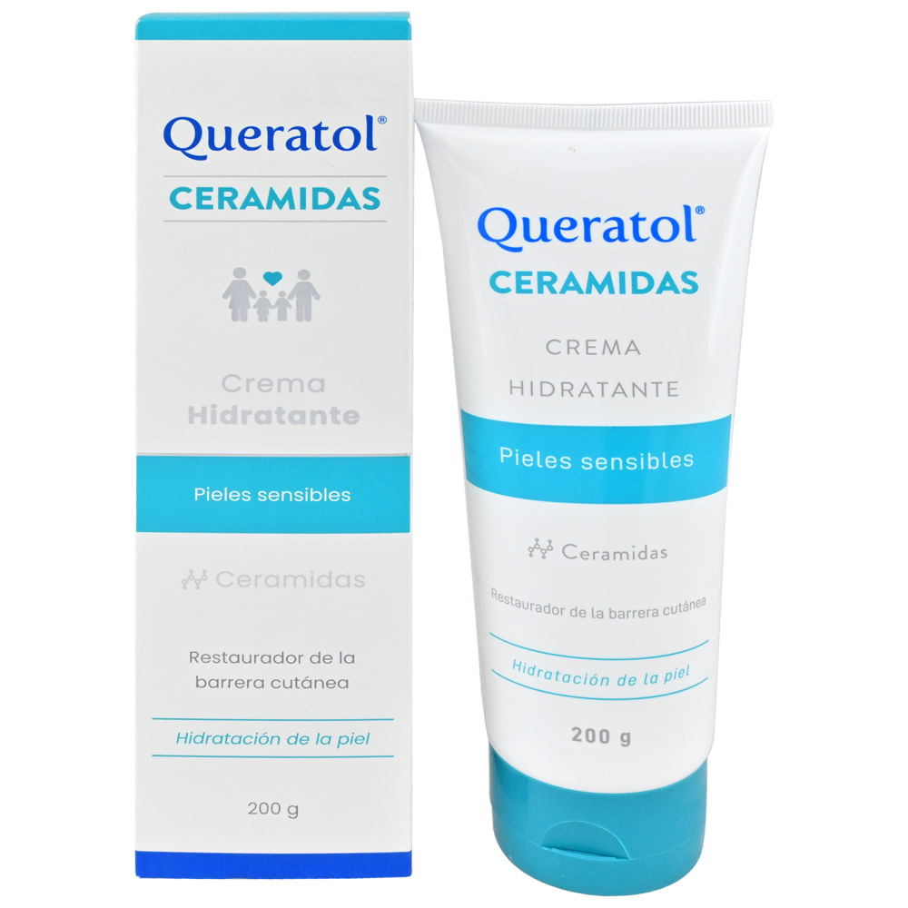Queratol Ceramidas Crema Hidratante P/S 200 g - Farmacias Medicity