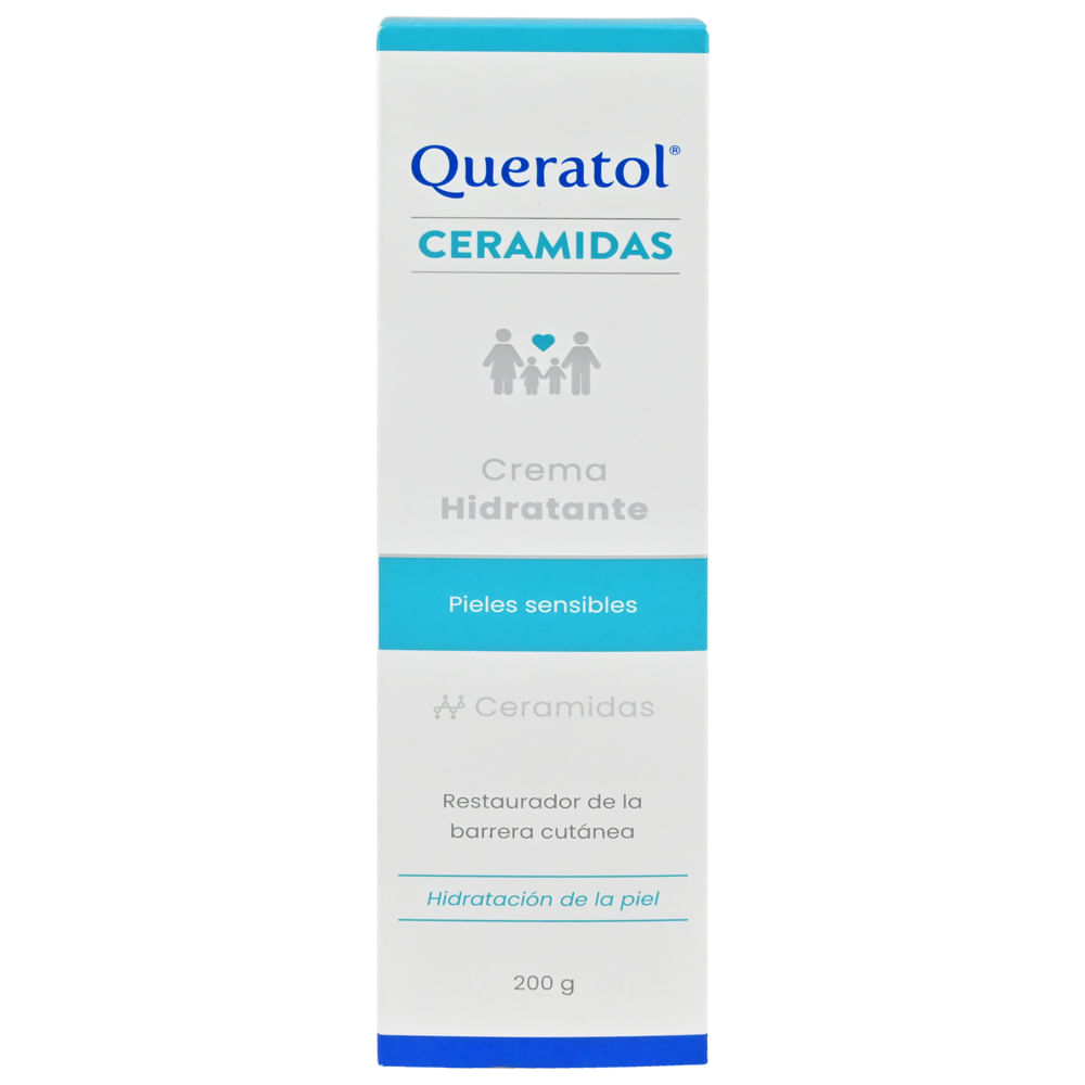 Queratol Ceramidas Crema Hidratante P/S 200 g - Farmacias Medicity