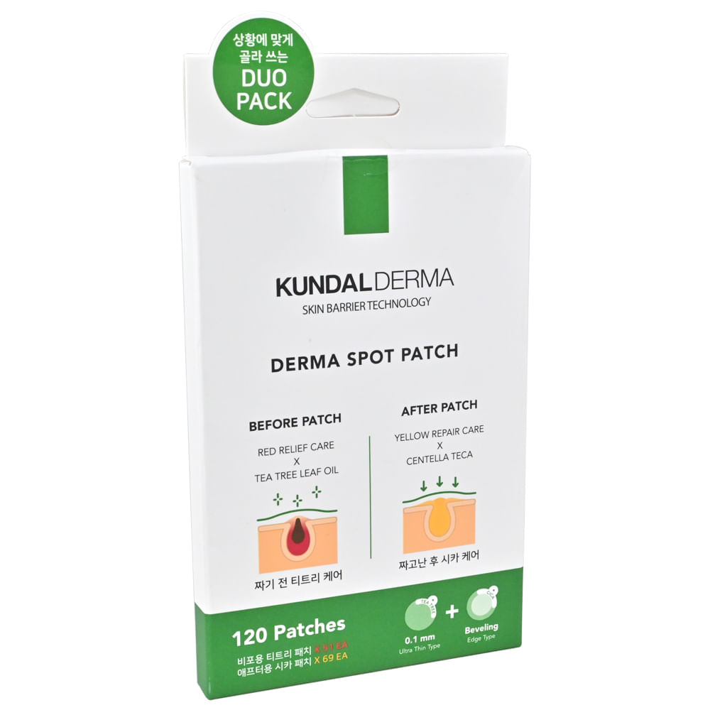 Kundal Derma Parche Spot Patch Caja 120 Unidades - Farmacias Medicity