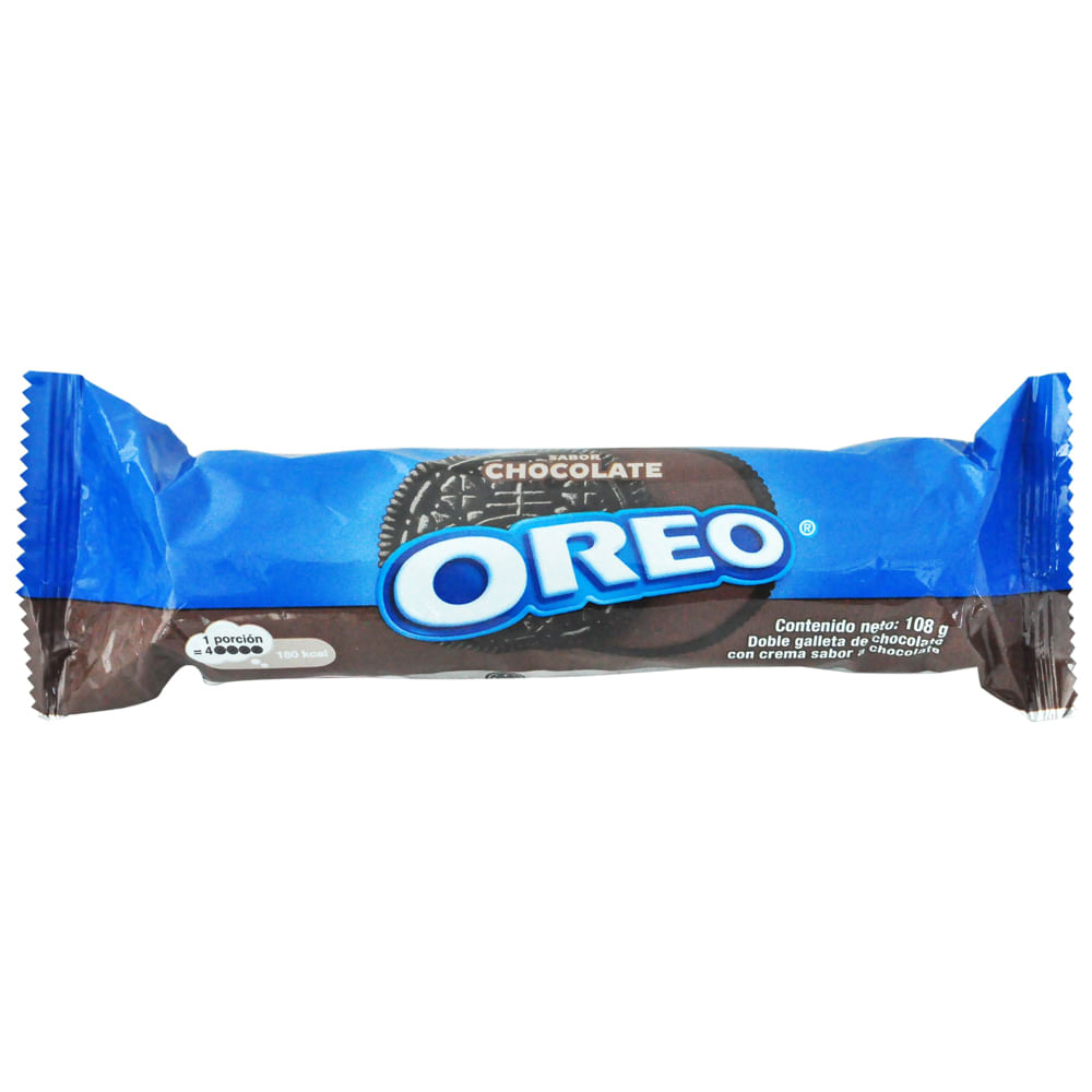 Oreo Galletas Chocolate Tubo 108 g - Farmacias Medicity